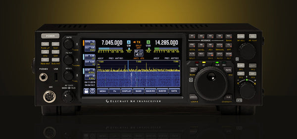 K4/10-F_K4 10W Transceiver, Factory Assembled – Elecraft